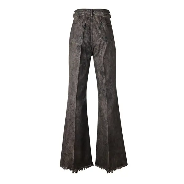 Rick Owens Solid Color Bootcut Pants