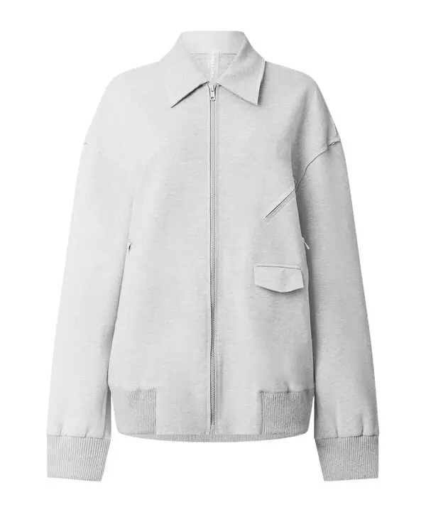 Norma Kamali Casual Zip-up Jacket With Collar