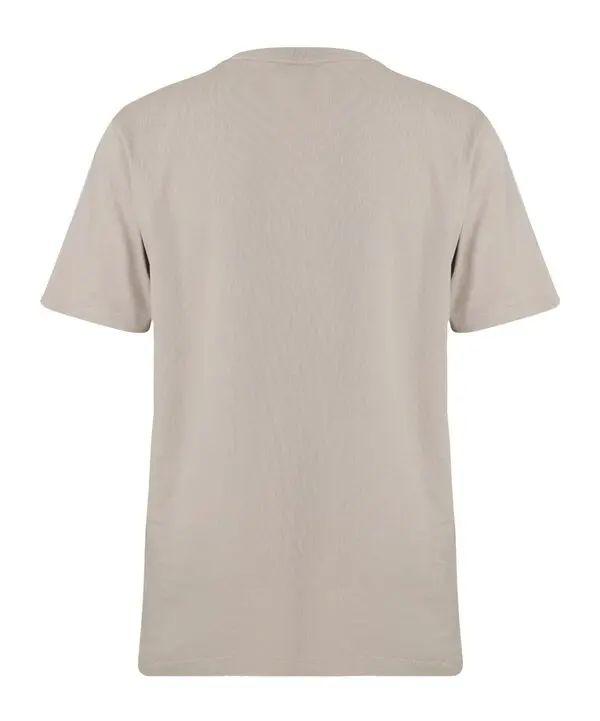 Off-White Light Khaki Crewneck Shortsleeve Tee