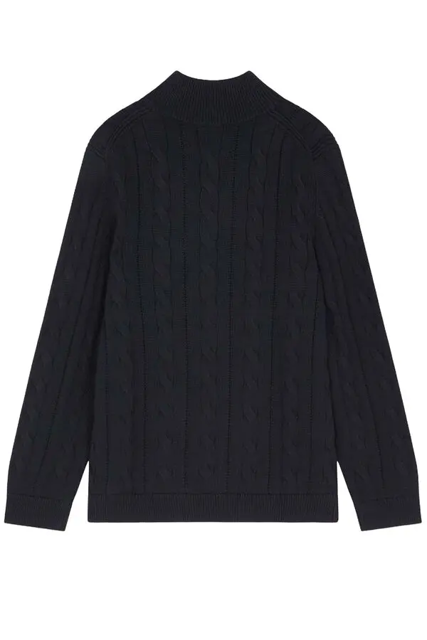 Paul Smith Long Sleeve Zip Neck Knit