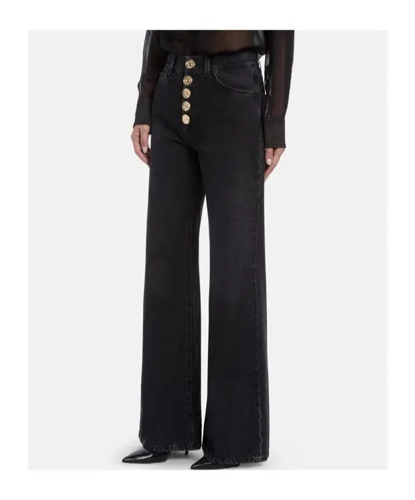 DONDUP Button-detail Wide-leg Jeans