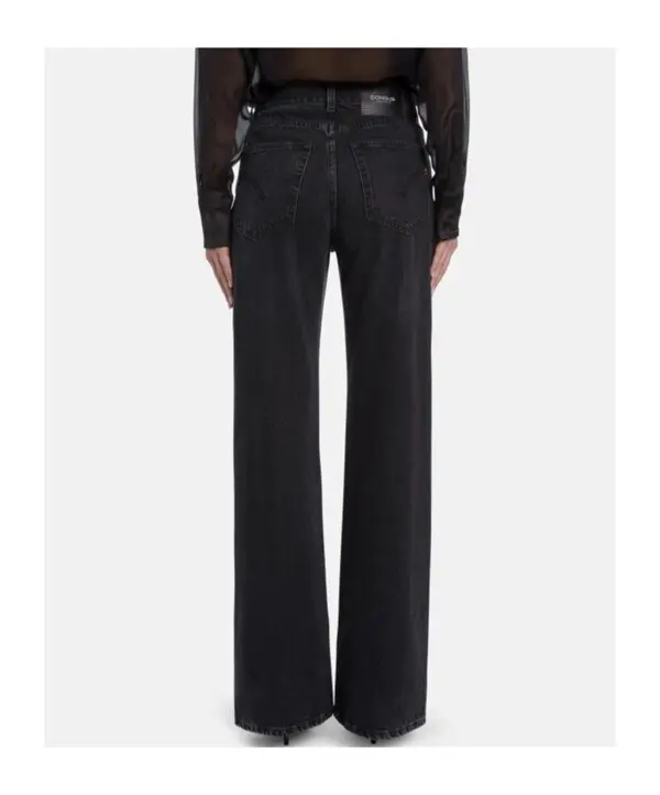 DONDUP Button-detail Wide-leg Jeans