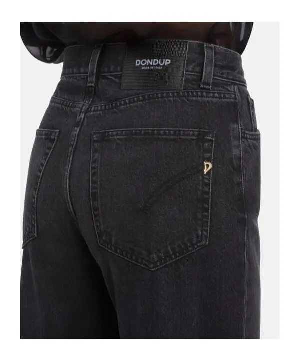 DONDUP Button-detail Wide-leg Jeans