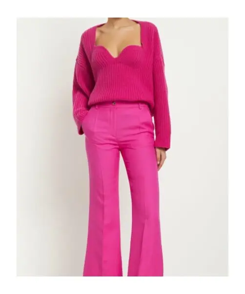 Valentino Garavani Long Sleeve Sweater