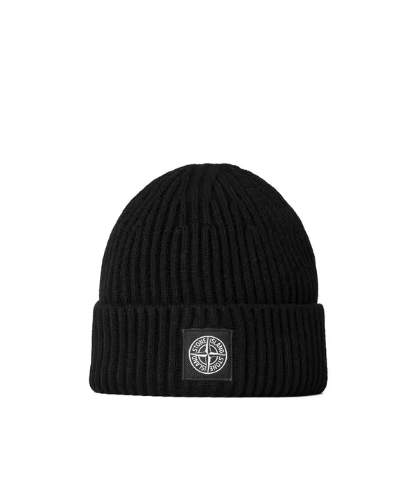 Stone Island Patch Beanie