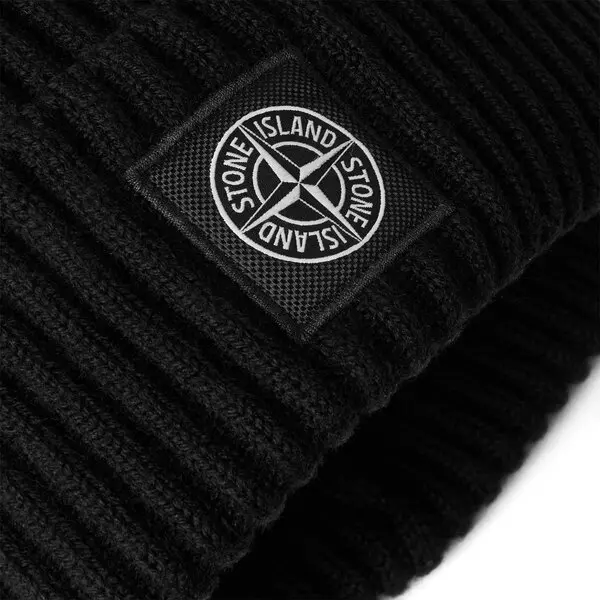 Stone Island Patch Beanie