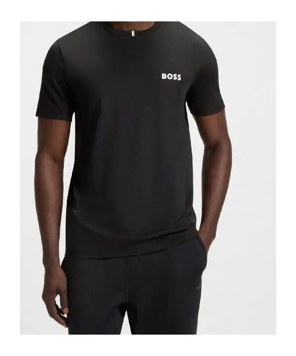 Hugo Boss Slim-fit Stretch Knit T-shirt