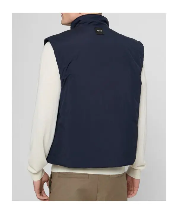 Hugo Boss Stand-collar Zippered Vest