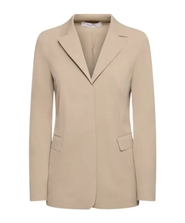 Max Mara Lapel Long-sleeved Suit Jacket
