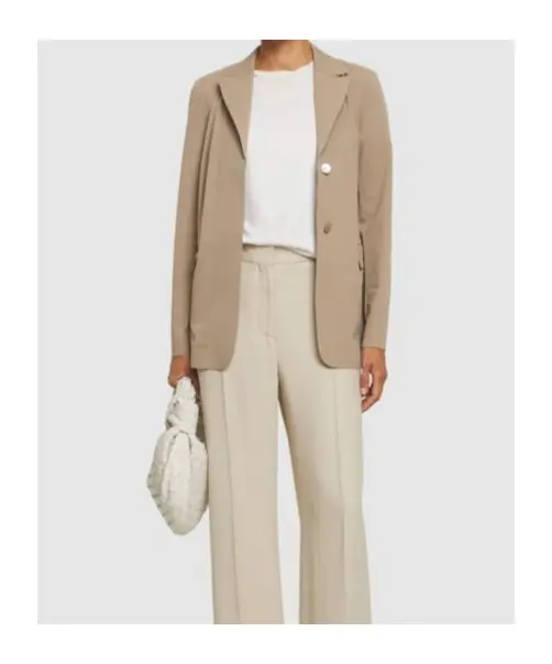 Max Mara Lapel Long-sleeved Suit Jacket