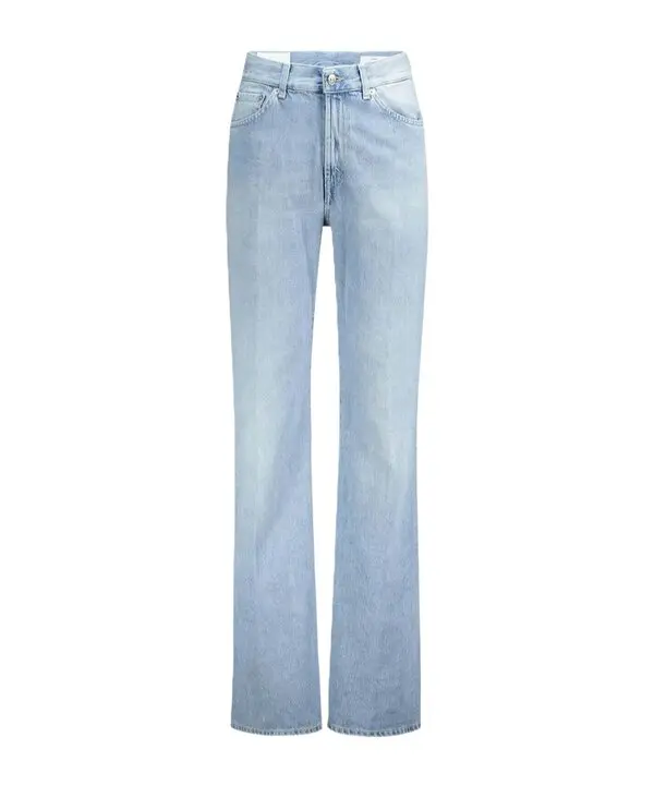 DONDUP High-waisted Jeans With Center Seam