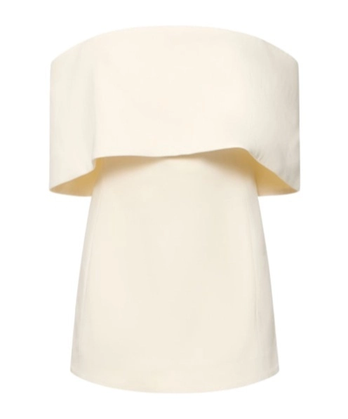 TOTEME Off-the-shoulder Top With Zip Closure