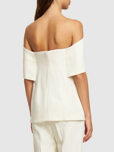TOTEME Off-the-shoulder Top With Zip Closure