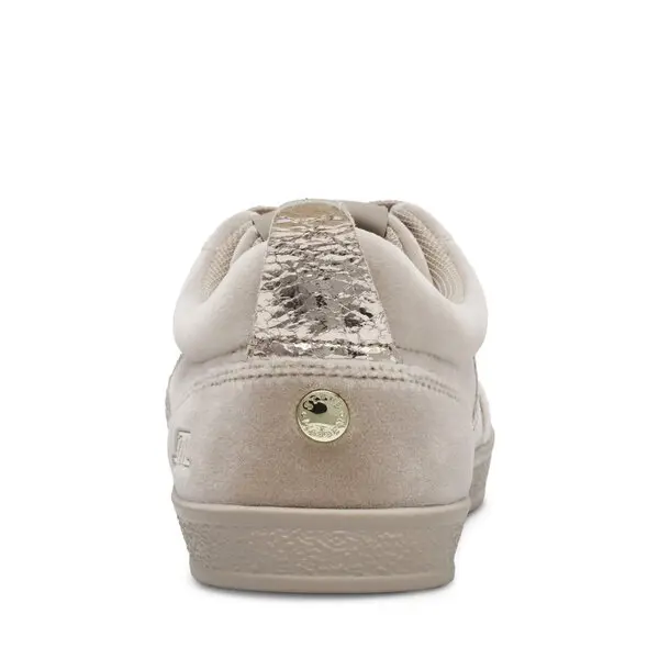 Steve Madden Spliced Leather Panel Sneakers