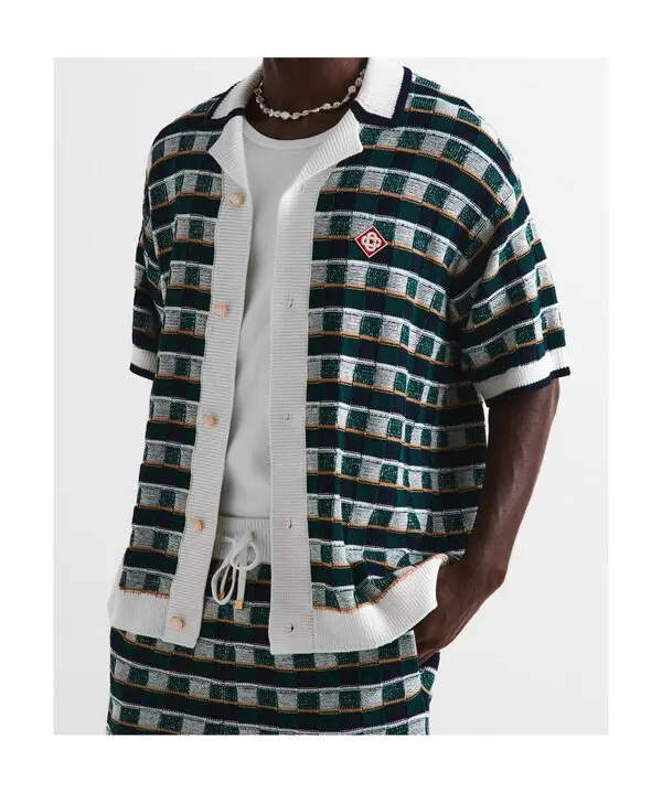 Casablanca Short-sleeved Button-up Shirt