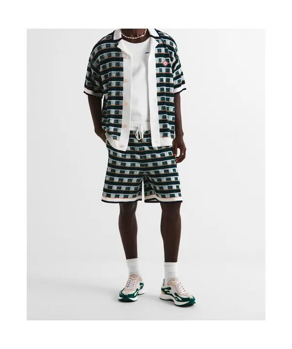 Casablanca Short-sleeved Button-up Shirt