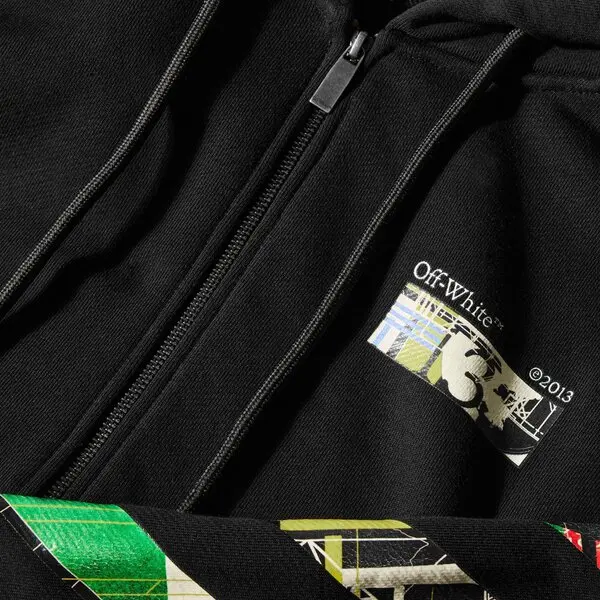 Off-White Long-sleeve Sweatshirt