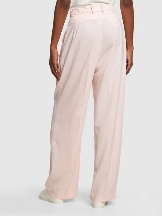 THE FRANKIE SHOP Tansy Pleated Fluid Pants