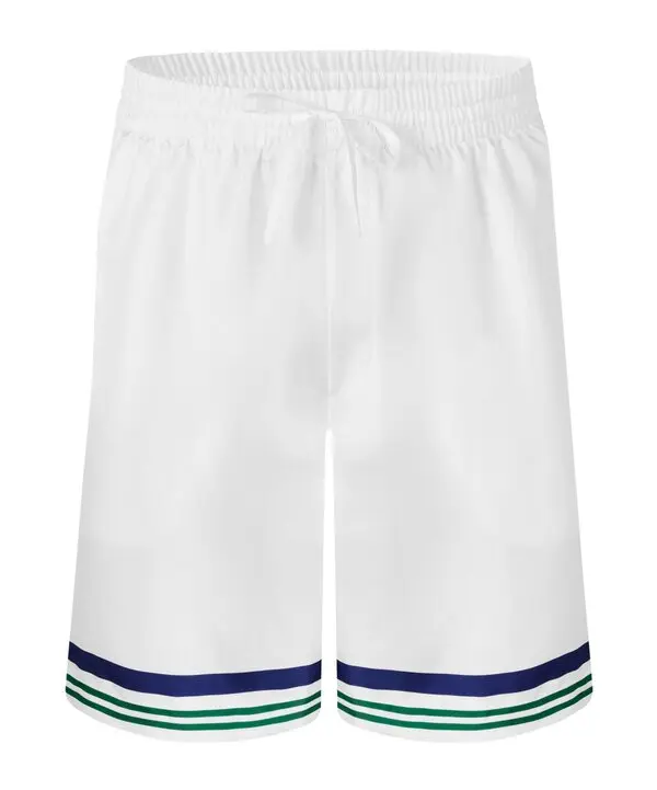 Casablanca Striped Detail Shorts