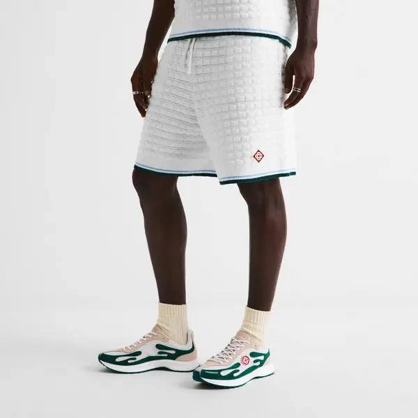 Casablanca Drawstring Logo Detail Shorts