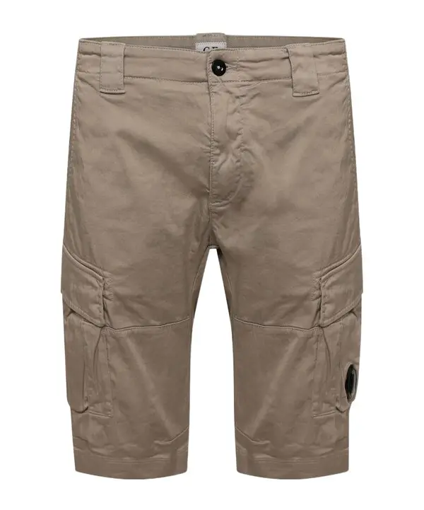 C.P. COMPANY Sateen Stretch Cargo Shorts
