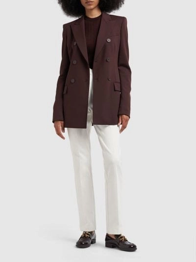 Sportmax Pontida Plain Knitted Casual Pants