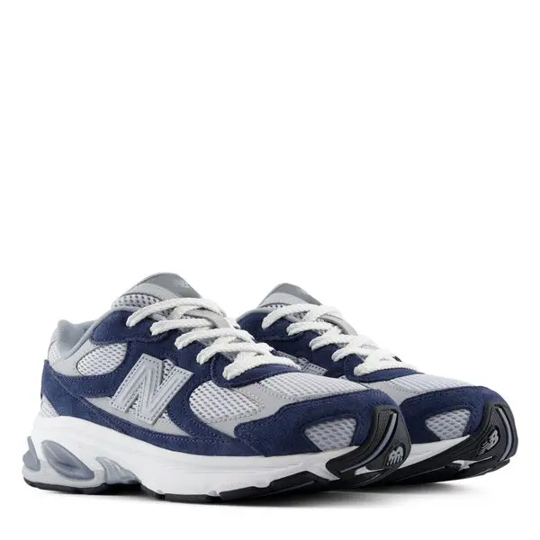 NEW BALANCE Retro Paneled Mesh Running Sneakers - White