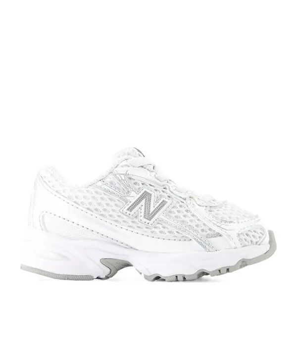 NEW BALANCE Athletic Lace-up Sneakers - White