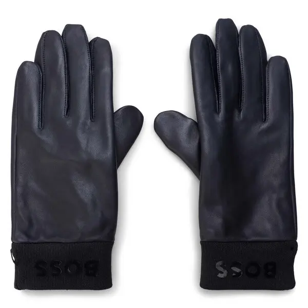 Hugo Boss Leather Gloves