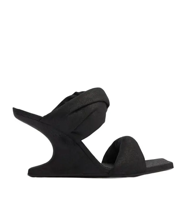 Rick Owens Block Heel Mules