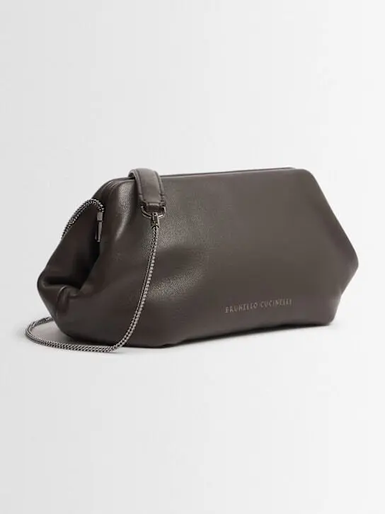 Brunello Cucinelli Shoulder Pouch With Chain Strap