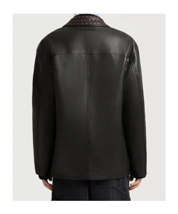 Marni Leather Studded Jacket