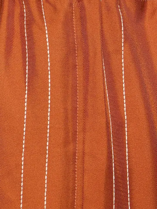 TOTEME Wide-leg Trousers With Elastic Waistband