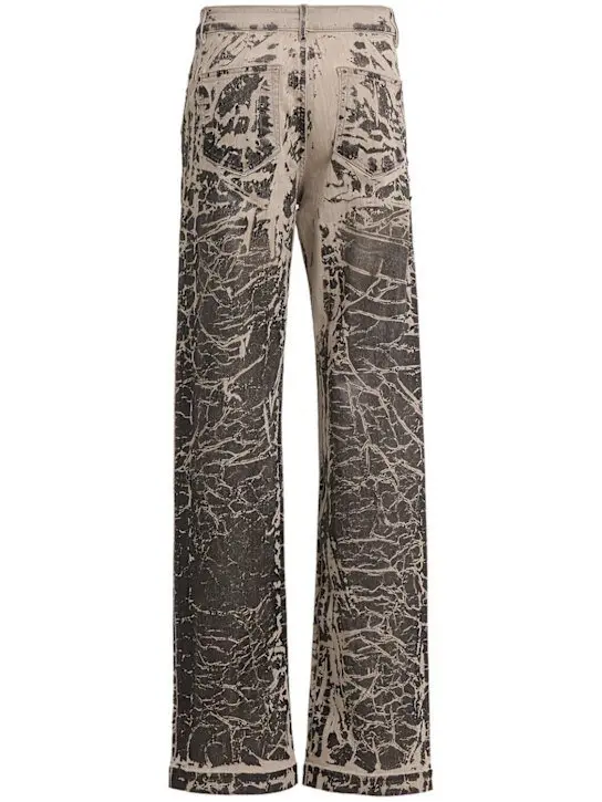 Rick Owens Geth Denim Mid Rise Baggy Jeans
