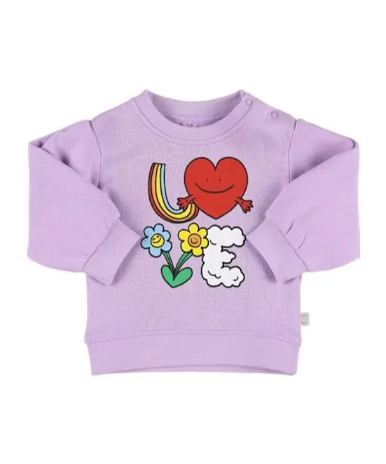 Stella McCartney Printed Cotton Sweatshirt - No