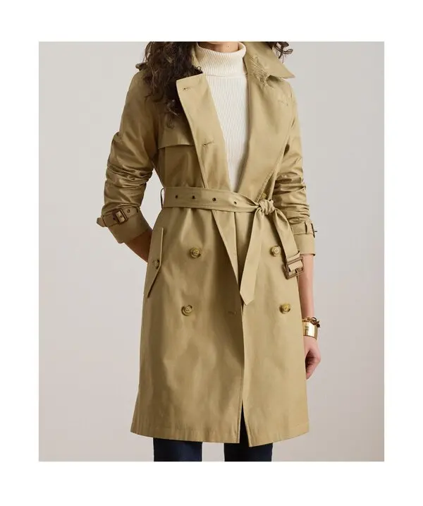 Ralph Lauren Double-breasted Mid-length Trench Coat