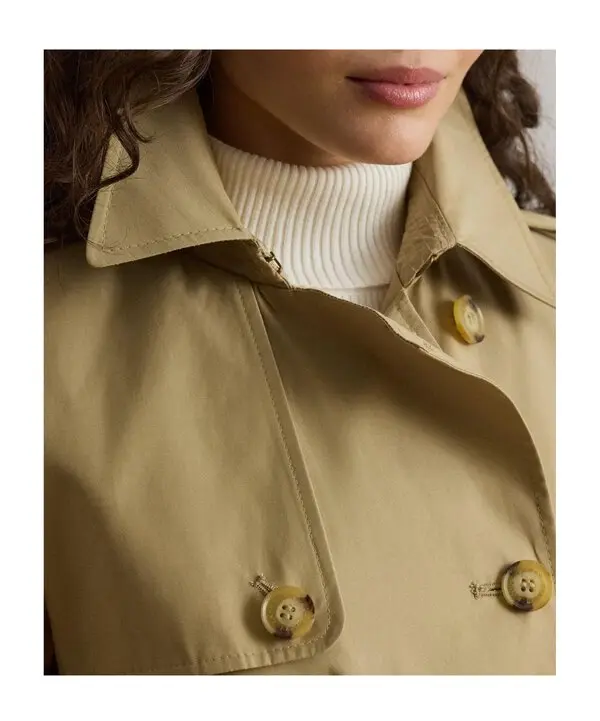 Ralph Lauren Double-breasted Mid-length Trench Coat