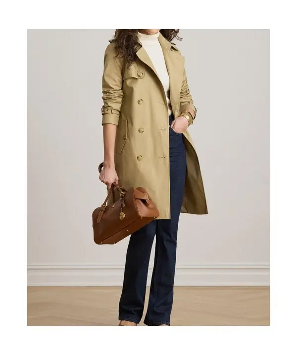 Ralph Lauren Double-breasted Mid-length Trench Coat
