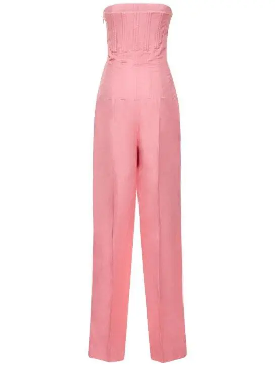 Stella McCartney Strapless Fitted Jumpsuit