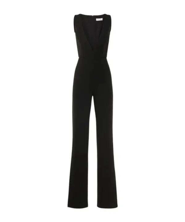 Michael Kors V-neck Wide Leg Jumpsuit