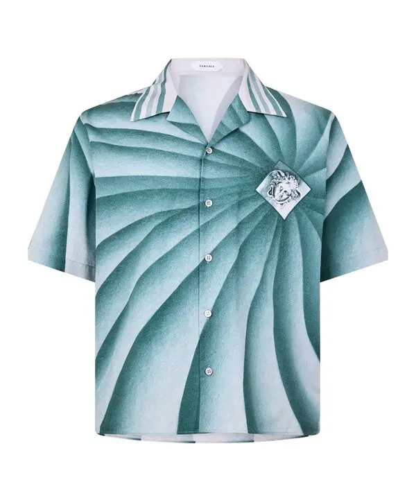 Versace Gradientprint Shortsleeve Shirt