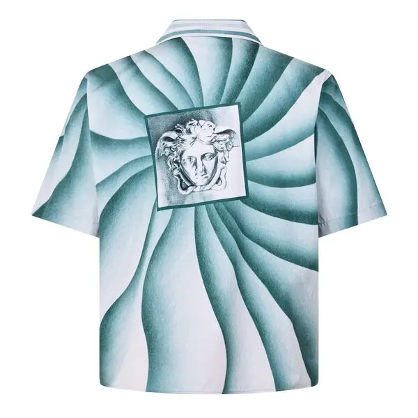 Versace Gradientprint Shortsleeve Shirt