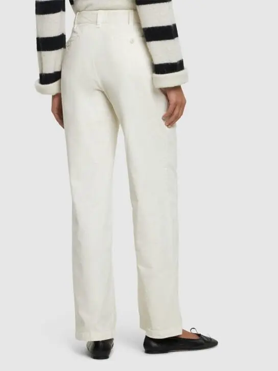 NILI LOTAN High-waisted Trousers - White