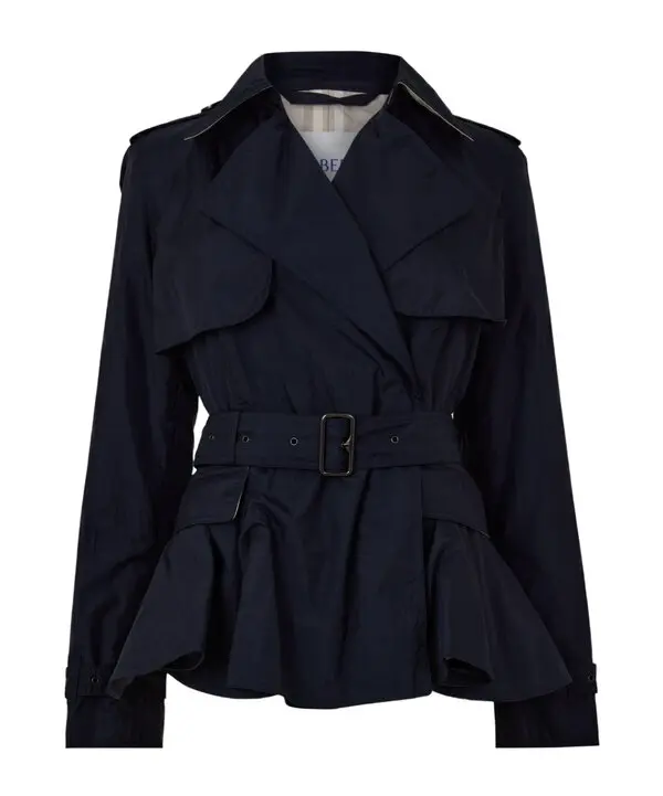 Burberry Peplum Trench Coat