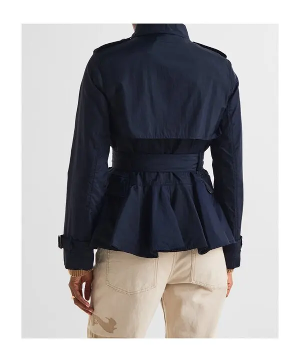 Burberry Peplum Trench Coat