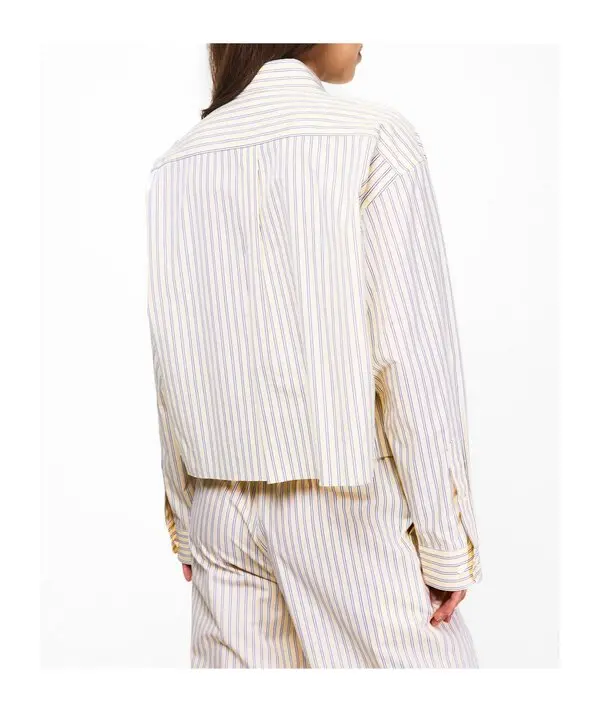 Miu Miu Striped Button-down Shirt