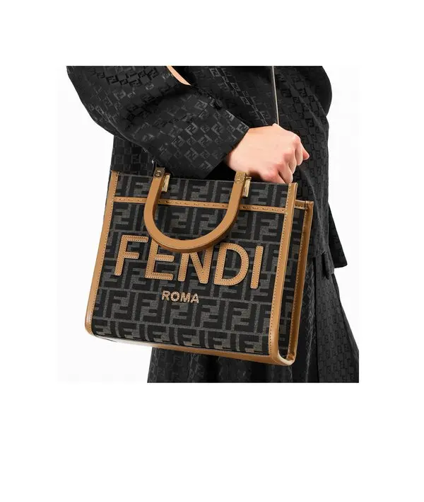 Fendi Ff Monogram Tote Bag