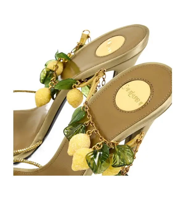 Saint Laurent Versatile Minimalist Premium High Heel Sandals
