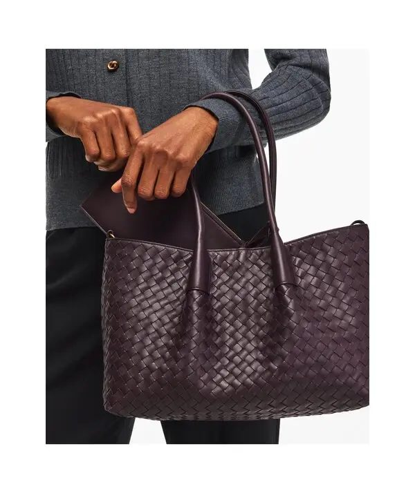 Bottega Veneta Woven Leather Tote Bag