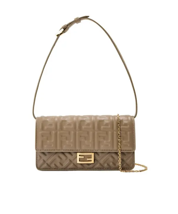 Fendi Leather Shoulder Bag